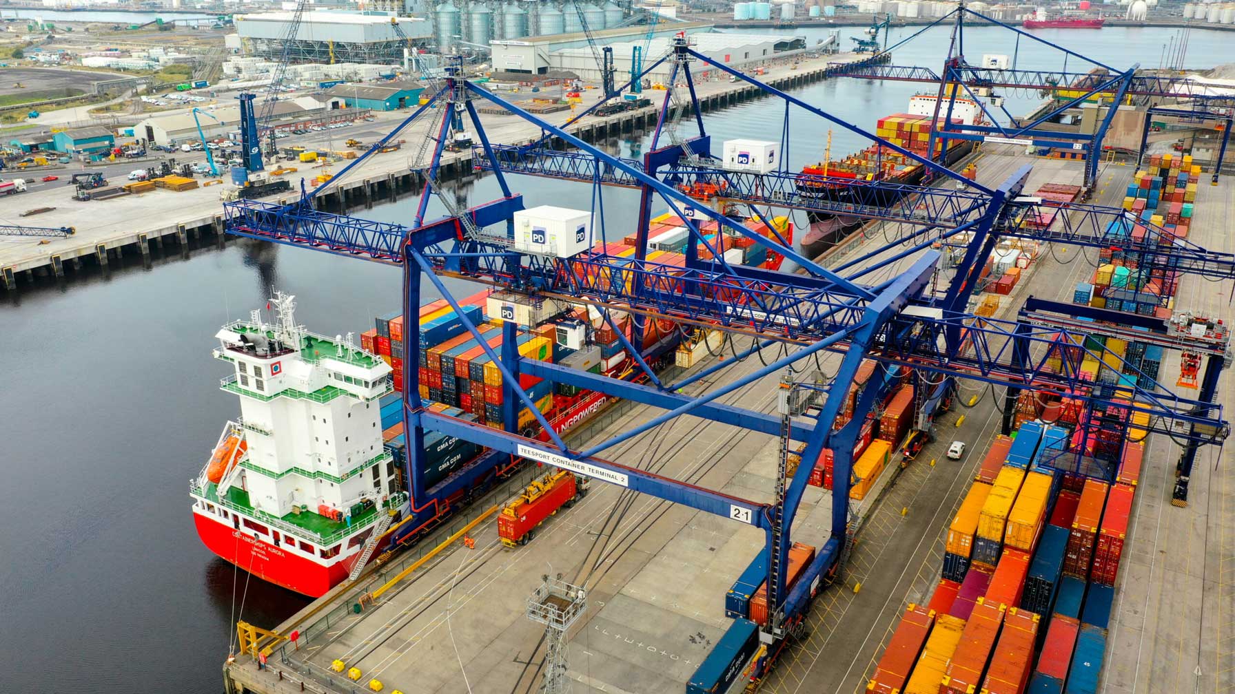 The History Of Teesport In Middlesbrough - Highway Logistics